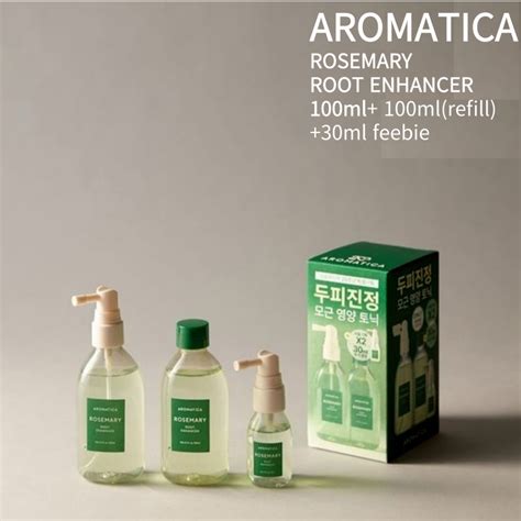 Aromatica Rosemary Root Enhancer 100ml100ml30ml Scalp