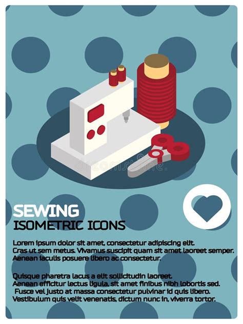 Sewing Isometric Stock Illustrations 4 040 Sewing Isometric Stock