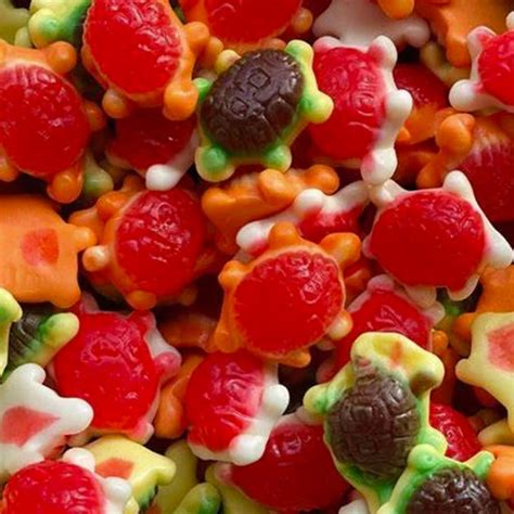 1kg Bulk Bag Vidal Jelly Filled Gummy Turtles Lolliesnstuff