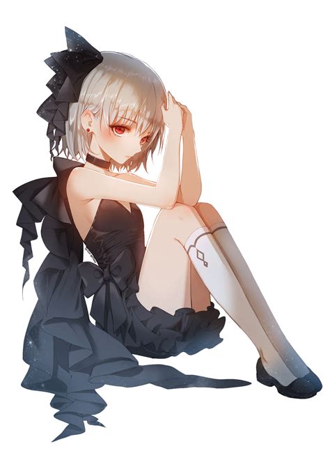 Artstation Black Dress Girl