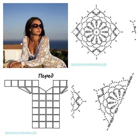 Épinglé par Grazyna Kruz sur szydełko Robe de plage en crochet Boléro facile crochet Modèles