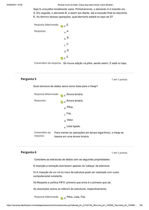 Quiz Algoritimo E Programação Ii Algoritmo E Programação