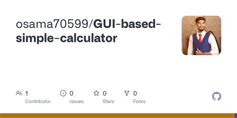 Github Osama70599gui Based Simple Calculator