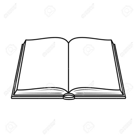 Stock Photo Con Imágenes Libro Abierto Dibujo Libro Abierto