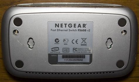 Inside The Netgear Fast Ethernet Switch FS V Dated