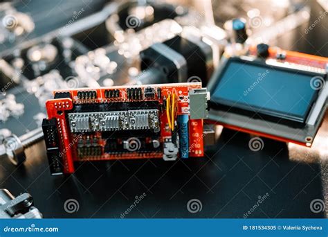 Arduino Uno Board Connected To Micro Servo And Joystick Using Jumper