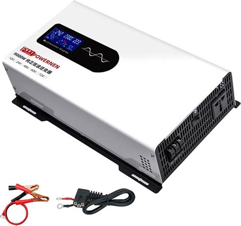 Amazon co jp パワーインバーター W W W W W W W 純粋な正弦波カーインバーター DC V V