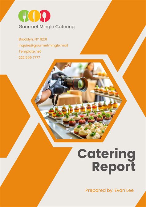 Free Catering Company Profile Template Edit Online And Download