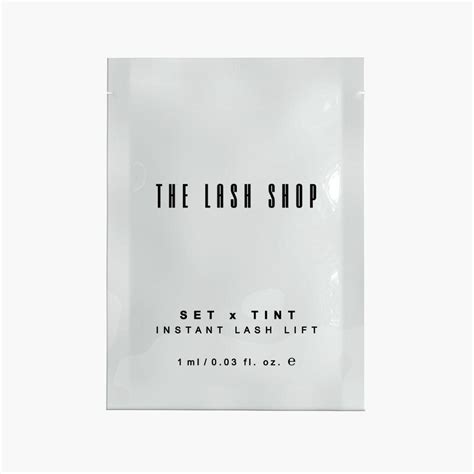 Set X Tint Lotion Instant Lash Lift And Tint System The Lash Shop