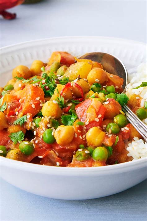 Vegetarisches Indisches Curry So Würzig And Lecker Eatbetter Gesunde