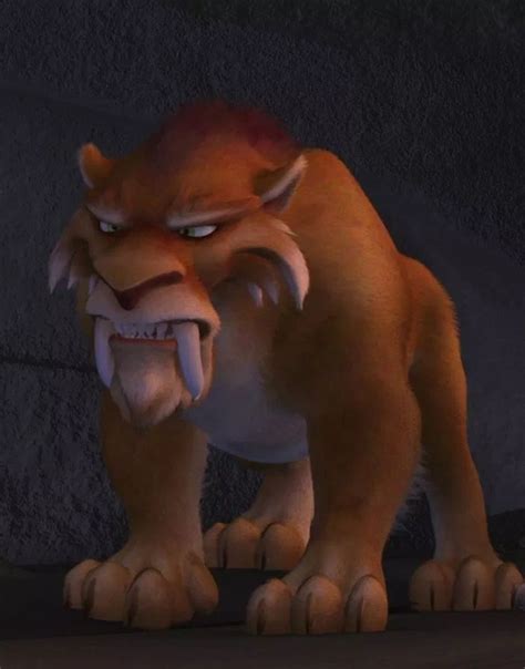 Soto Da Era Do Gelo Female Sabertooth Tiger Ice Age Sod From Ice Age