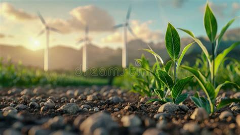 Sustainable Energy Solutions Wind Turbines And Photovoltaic Cells