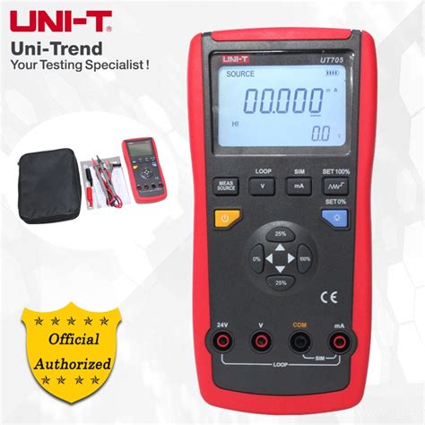 UNI T UT Handheld Loop Calibrator For Loop Calibration And Repair Variable Current DC Voltage