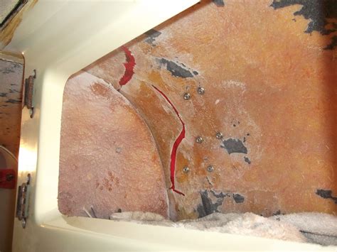 72 Boler Restoration Fiberglass Work