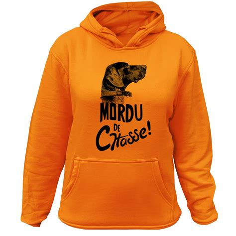 Sweat Chasseresse Braque Mordu De Chasse · Traqueur Chasse