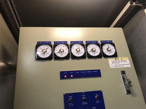 산업용배터리 정류기밧데리 정류기반 비상발전기 교체작업 네이버 블로그