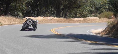Getting Low On A Naked Bike Flipped The Handlebars Elbow Skimming R Motorcycles