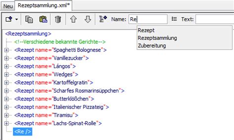 Dokumentation Easy XML Editor XML Software