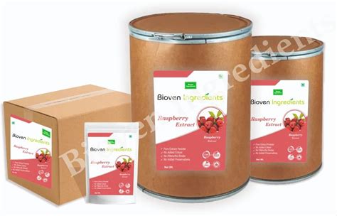Red Raspberry Extract Powder Packaging Type Drum At Rs 1580kg In