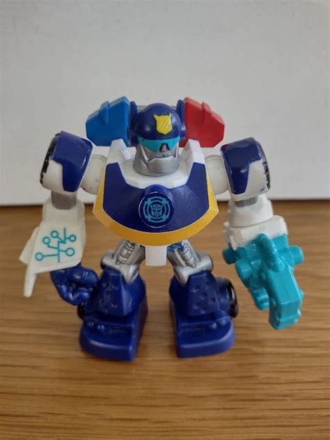 Andhasbro Playskool Heroes Transformers Rescue Bot Chase The Police Bot Figura 4 Eur 11 56