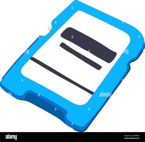 Files Sd Card Cartoon Vector Illustration Stock Vector Image Art Alamy