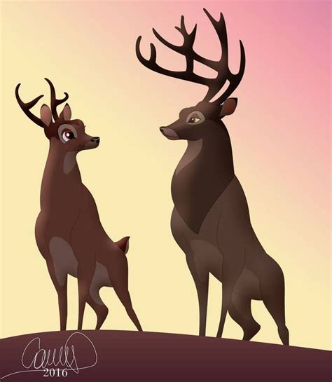 I Really Like Your Antlers By Namygaga On Deviantart Bambi Disney