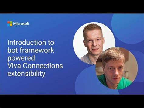 introduction to bot framework powered viva connections extensibility