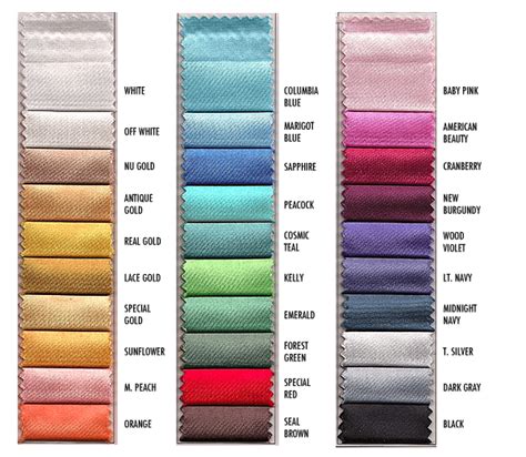 Plain Satin Stole Schoen Trimming And Cord Company Inc