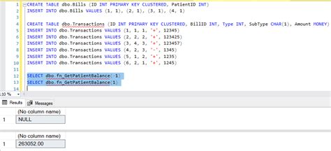 Solved SQL Server Function Does Not Return Desired Results Only How