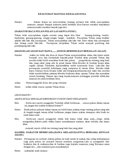 Kejatuhan Manusia Kedalam Dosa Pdf