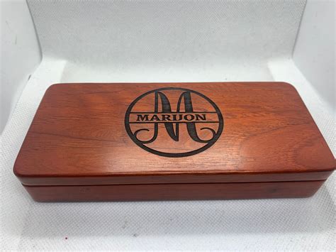 Personalized Rosewood Pen Case Maple Pen Set Pen Box Exotic Etsy