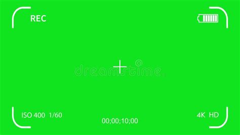 Camera Recording Screen Camera Viewfinder Motion Graphic Design 4k