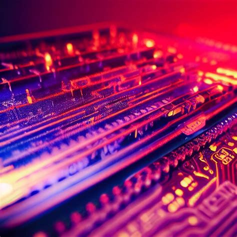 Premium Ai Image A Close Up Of A Computer Board With The Letters E And G On It