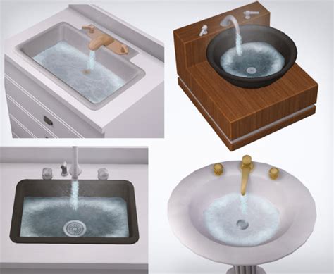 TS2 Sink Basin Water Revised Pforestsims On Tumblr