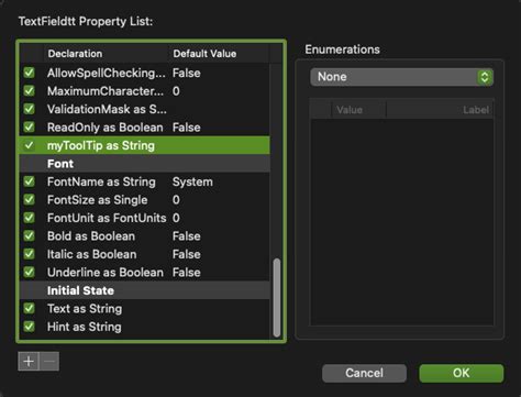 Any Way To Enable Disable Tooltips General Xojo Programming Forum