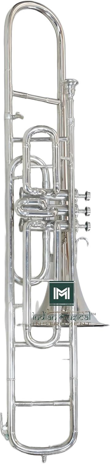 Valve Trombone Bb Pitch Brass Quality With Carry Case And Including Mouthpiece