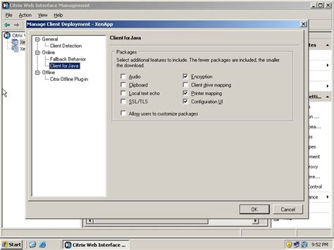 citrix xenapp desktop client drive mapping