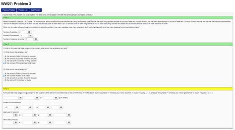 Solved WW27 Problem 3 Previous Problem Problem List Next Chegg Com