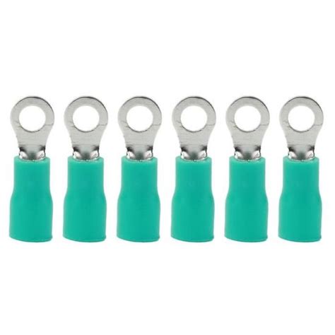 Vvikizy 100PCS Bornes à sertir pré isolées connecteur de fil en cuivre PVC pour machines AWG 22