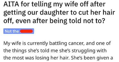 His Wife Got Cancer And Forced Their Daughter To Cut Her Hair Off In