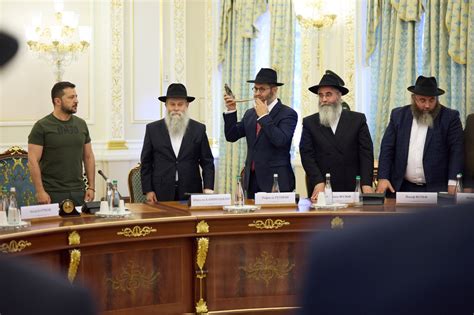 Рош ха Шана 2023 — Зеленский встретился с еврейской общиной Nv