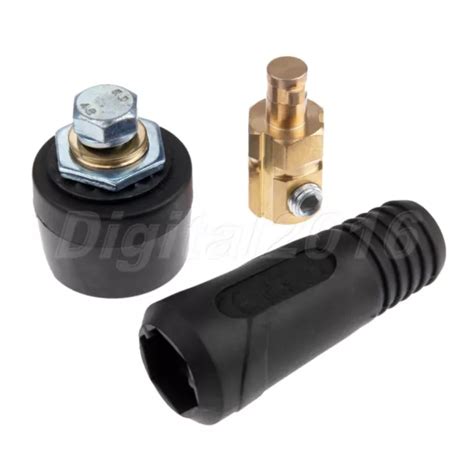 TIG WELDING CABLE Connector-Plug + Socket for 400-500A 2/0-4/0 70-95mm ...