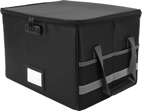 Fireproof Document Box Fireproof File Storage Case Fireproof Protective Box With