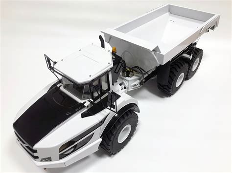 In Stock114 Volvo A40 Rc Articulated Dump Truck Toys 6x6hydraulic