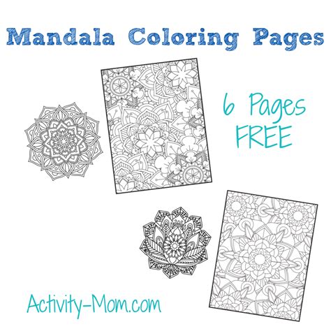 Free Printable Mandala Coloring Pages Unleash Your Creativity And Find