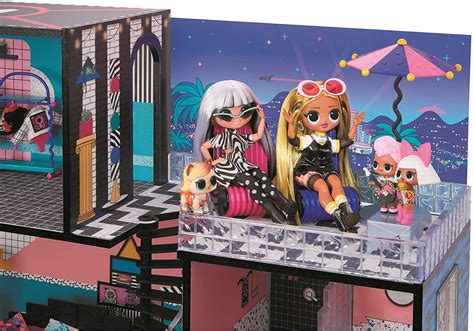LOL Surprise OMG House 2020 - New Real Wood doll House - YouLoveIt.com