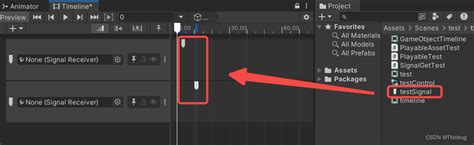 Unity Timeline学习笔记3 Signaltrack信号轨道和自定义带参数的marker信号和轨道unity