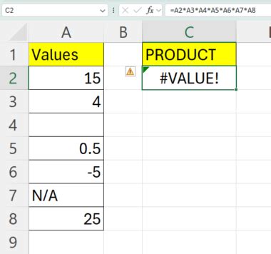 How To Use The PRODUCT Function In Excel Sheetaki