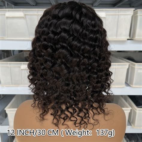 Deep Curly Wig Hd Lace Front Wig Glueless Lace Wig Brazilian Temu