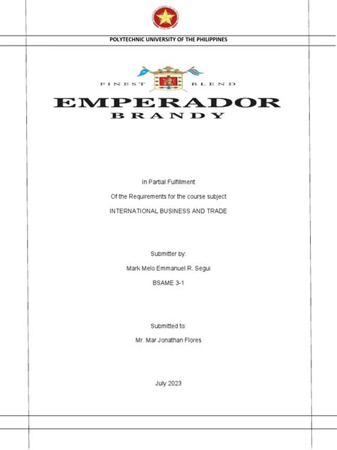 Empe Ni Mark Melo Pdf Whisky Distilled Drinks